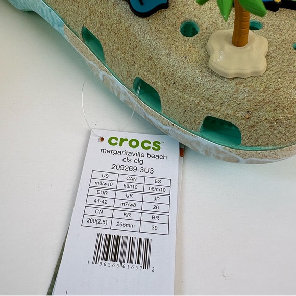 CROCS | Shoes | New Jimmy Buffett Margaritaville X Crocs Classic Clogs ...